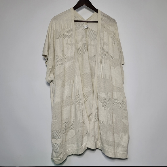 lululemon athletica | Sweaters | Lululemon Find Your Light Wrap Open ...